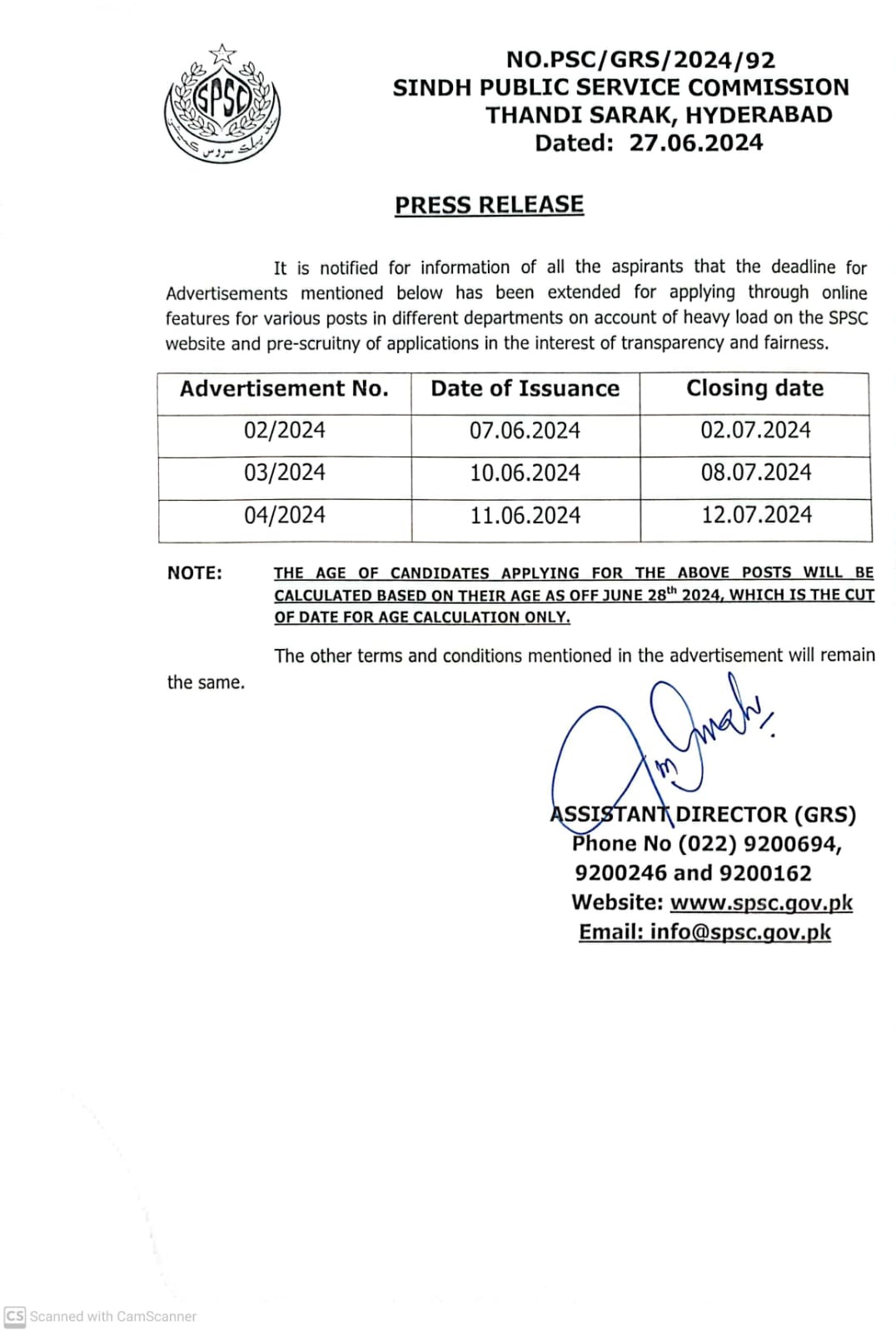 Sindh Public Service Commission